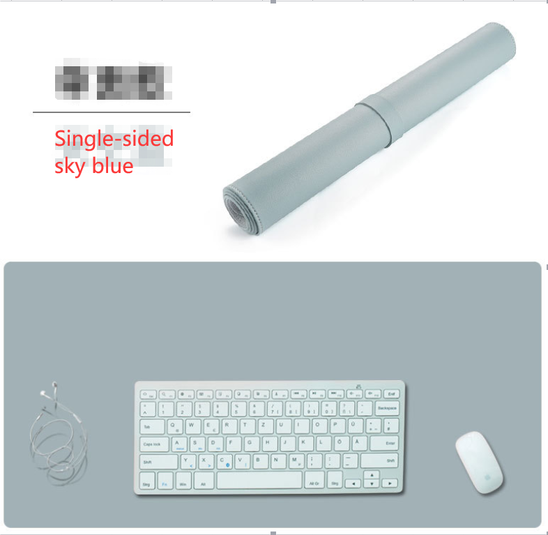 Leather Suede Desk Mat – simplifiedgadgets